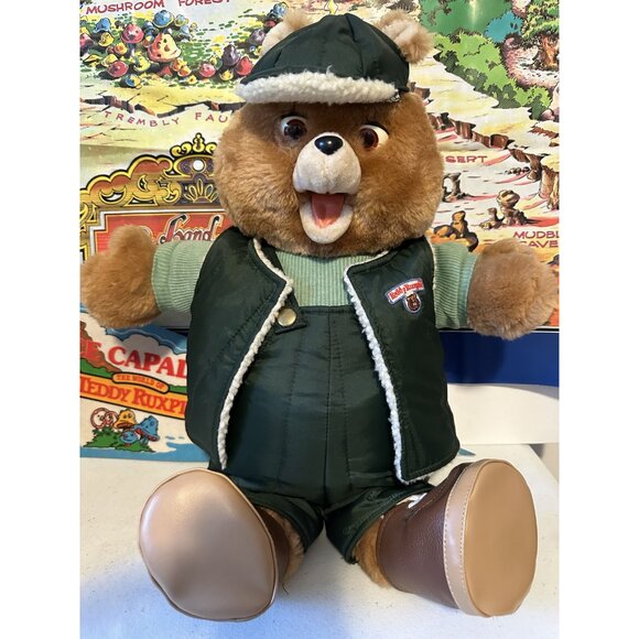 Worlds of Wonder | Toys | Teddy Ruxpin Works Original Box Map Book Tape ...